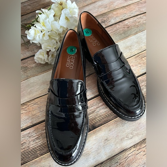 Franco Sarto | Shoes | Franco Sarto Black Patent Leather Cassandra ...